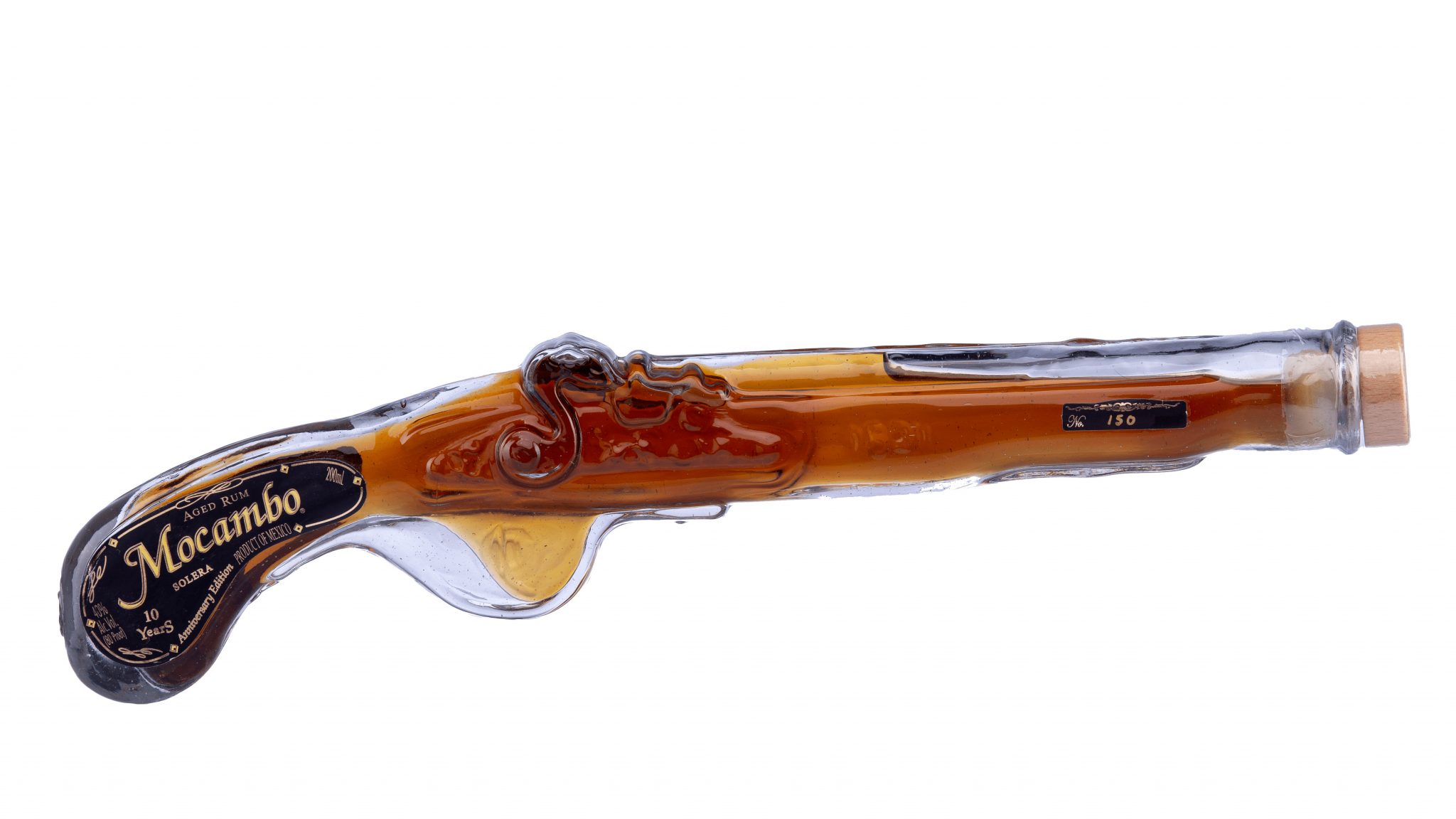 RON AÑEJO “MOCAMBO” 10 AÑOS EDICIÓN “PISTOLA BUCANERO” – Licores Veracruz